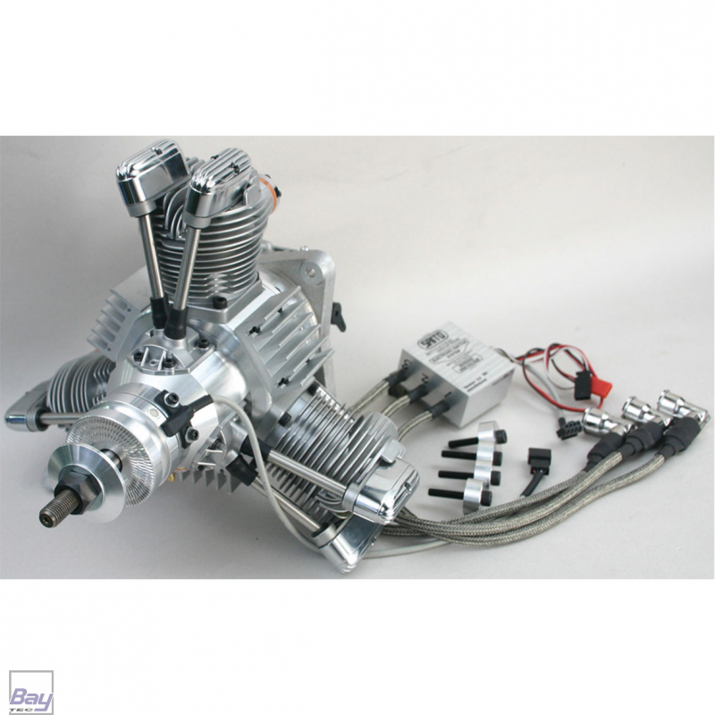 Saito Fg 84r3 Benzin Motor 3 Zylinder Mit Elektronische Bay Tec