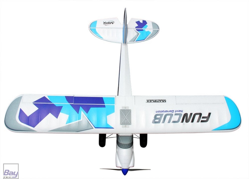 Multiplex FUNCUB NG RR - BLAU - Spw.1410mm - Bay-Tec Modelltechnik