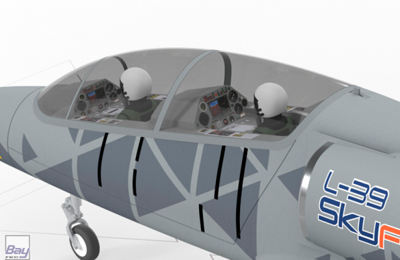 KAVAN L-39 Skyfox Jet 1088mm - Grau PNP - Bay-Tec Modelltechnik