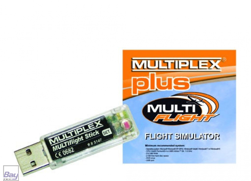MULTIflight USB Stick mit MULTIflight plus CD, Multiple - Bay-Tec ...