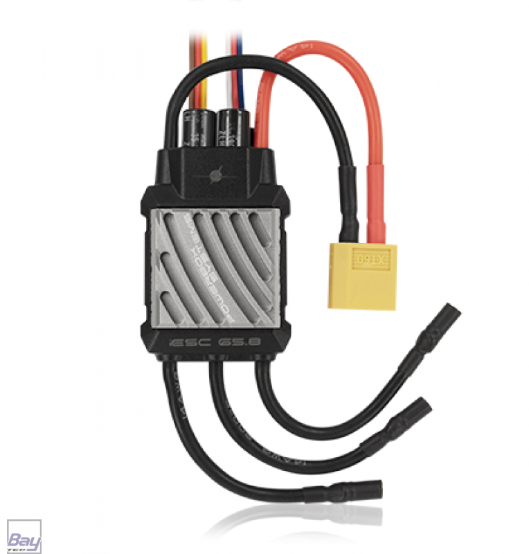 PowerBox iESC 65.8 Brushless Regler - 65A - 6S - 8A-BEC - Bay-Tec ...