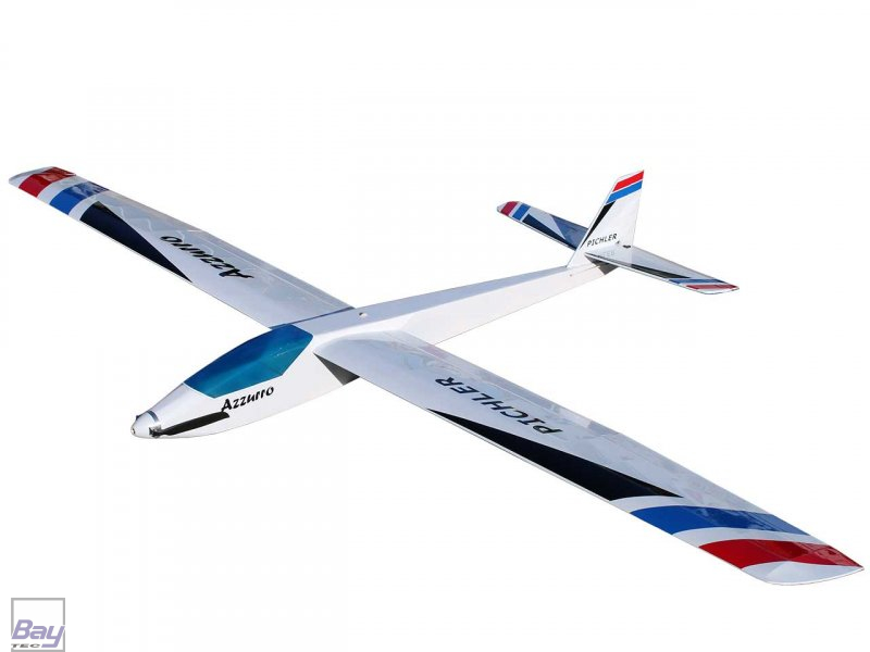 Azzurro 4 Klappen Elektro Segler (Laser Cut Kit) / 2000 - Bay-Tec ...
