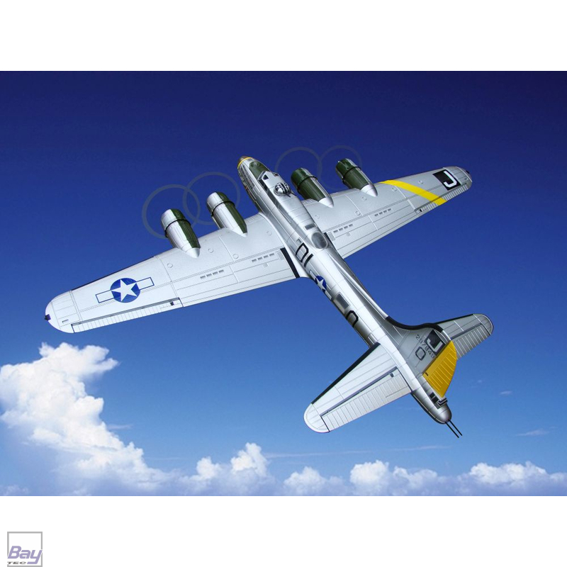 B-17 Flying Fortress EPO 1875 mm silber PNP - mit EZFW - Bay-Tec ...