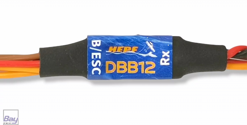 BEC Akkuweiche 12A für Stützakku (System JR) - Bay-Tec Modelltechnik