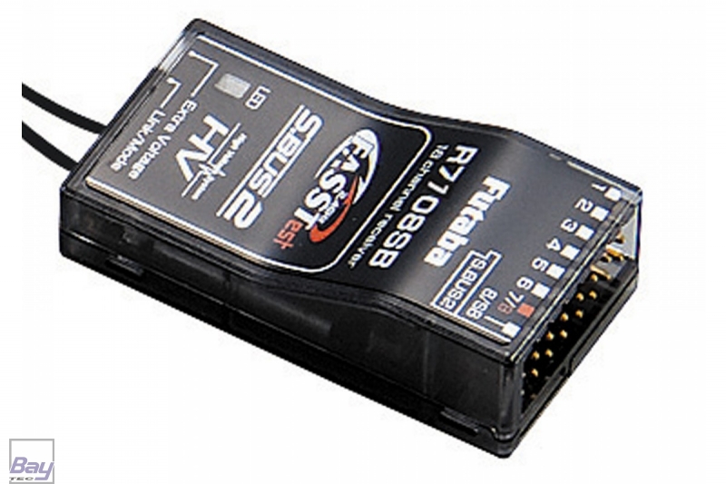 FUTABA R7108SB 2,4 GHz FASSTest / FASST Empfänger 8/18- - Bay-Tec ...