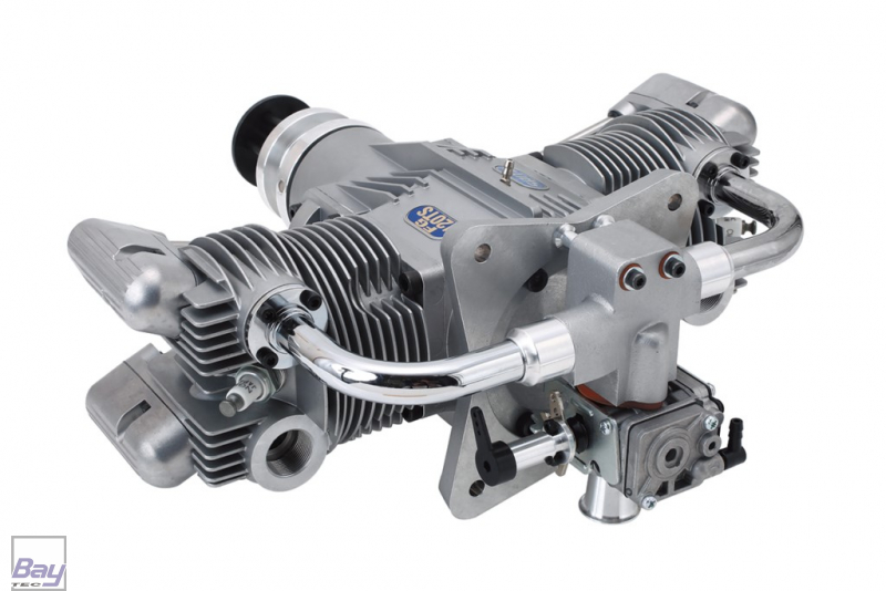 Saito FG-120TS 120cc Twin Cylinder Benzin Boxer Motor - Bay-Tec ...