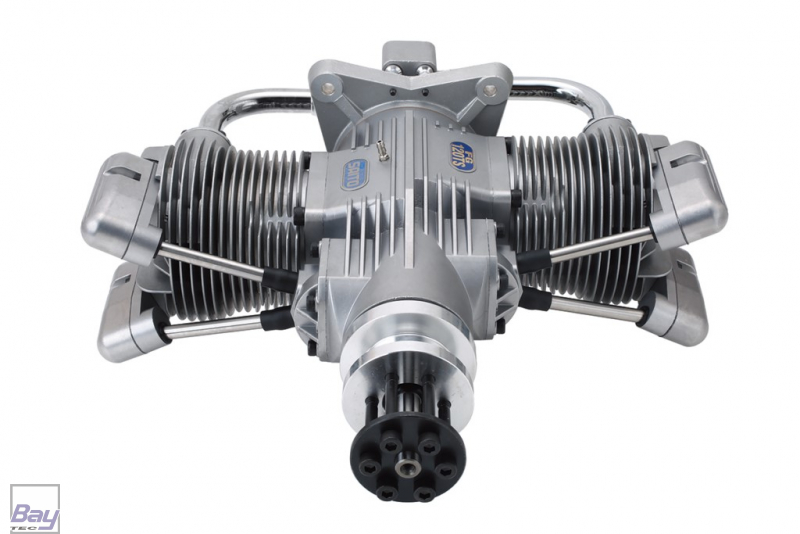Saito Fg 120ts 120cc Twin Cylinder Benzin Boxer Motor Bay Tec